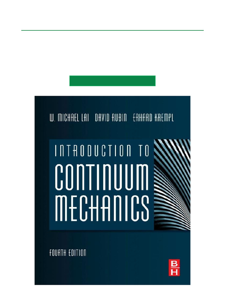 Introduction To Continuum Mechanics 4th Edition Scribd Full Download | PDF