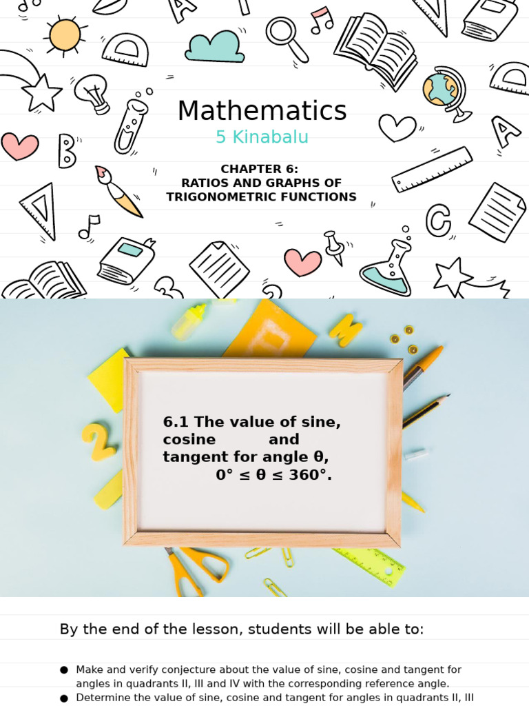 Trigonometric Functions and Angles | PDF | Trigonometric Functions | Angle