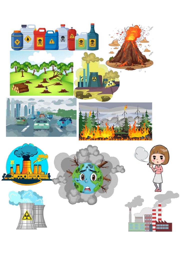 Collage Contaminacion Del Aire | PDF