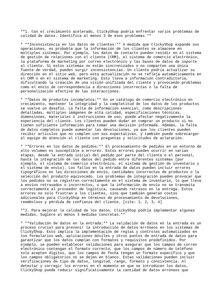 Ejercicio Pract | PDF | Marketing | Datos