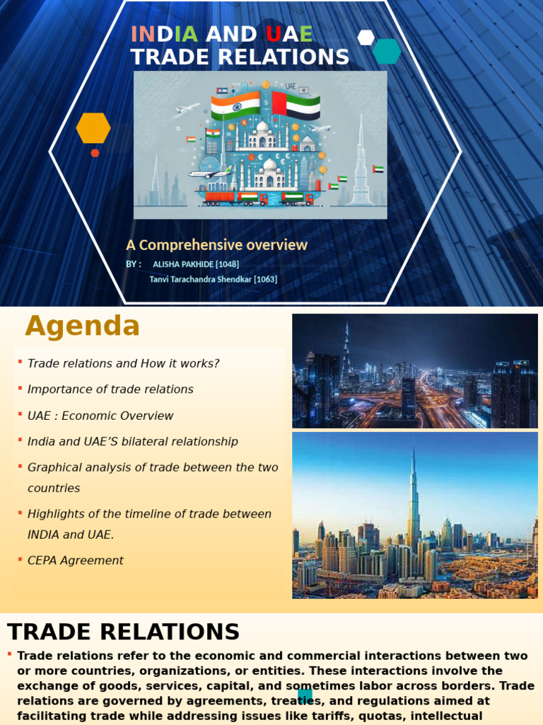 India-UAE Trade Relations Overview | PDF | World Trade Organization ...