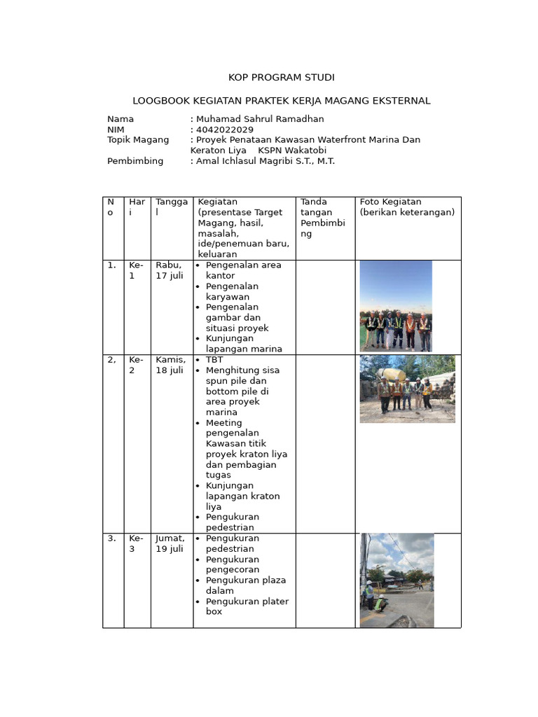 Kop Program Studi | PDF