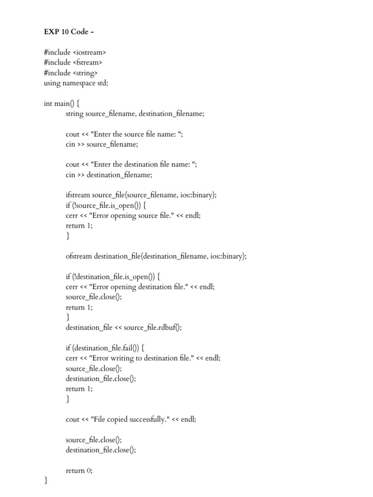 OOP Exp 10 Code | PDF