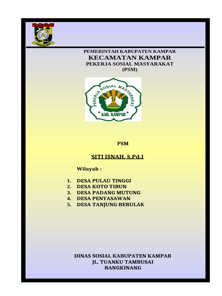 LAPORAN PSM TERBARU Jan-Mar 25 | PDF
