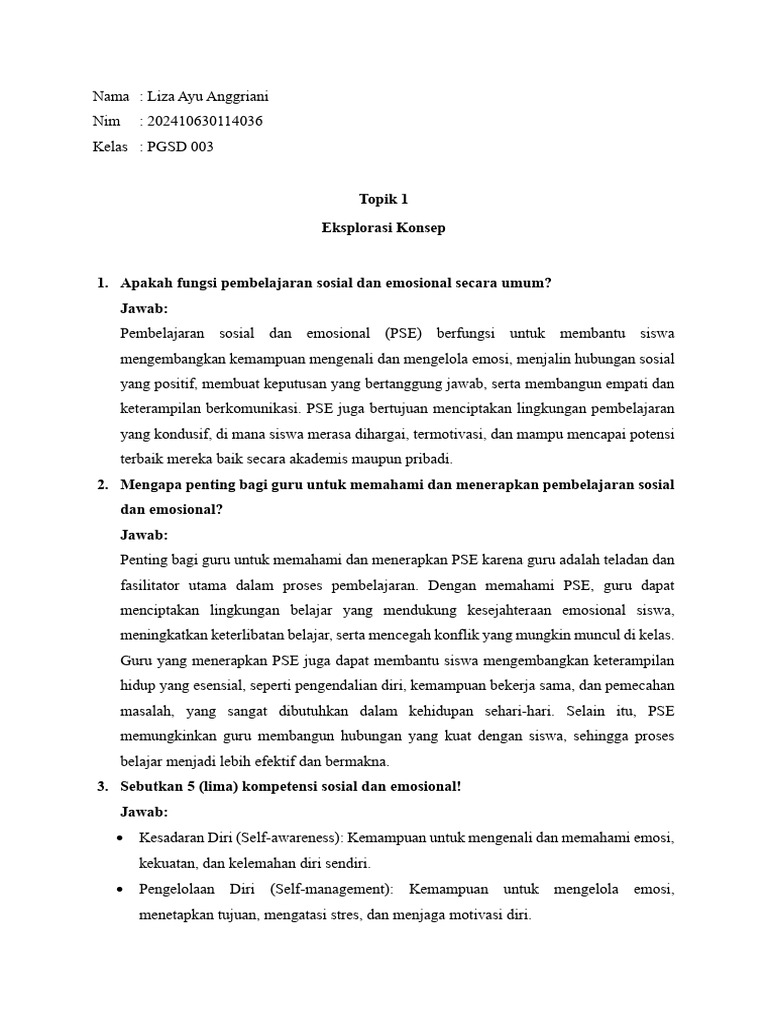 Eksplorasi Konsep - Liza Ayu Anggriani | PDF