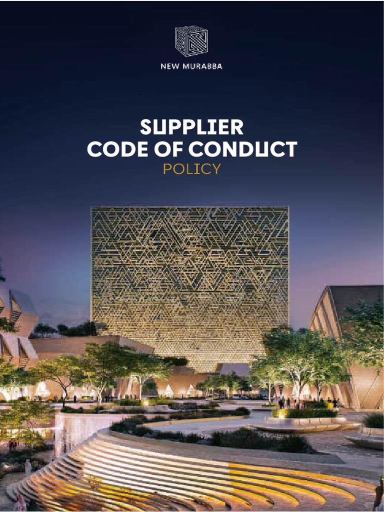 Supplier Code of Conduct | PDF