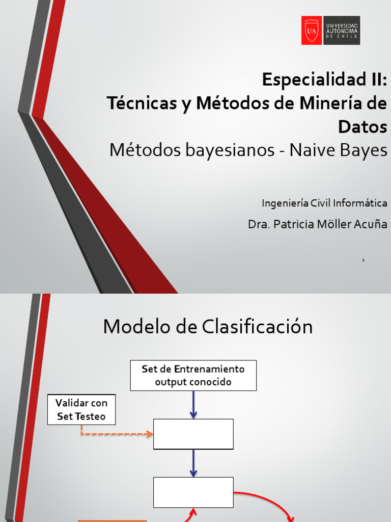 Especialidad II - Clase7 | PDF | Teoría estadística | Teoría de probabilidad