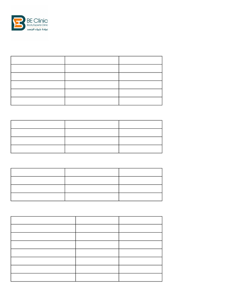 Return To Sport Scoring Sheet With Logo Up | PDF