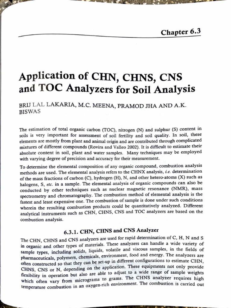 Chns and Toc | PDF