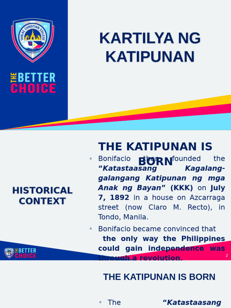 GE 112 PPT WEEK 3 KKK and the Kartilya Ng Katipunan | PDF | Philippines–Spain Relations ...