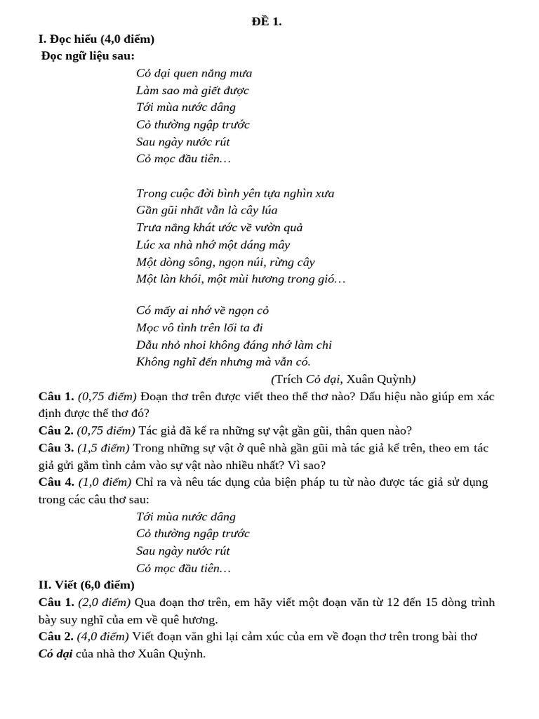 HS Ôn Gi A Hkii. V8. Hương | PDF