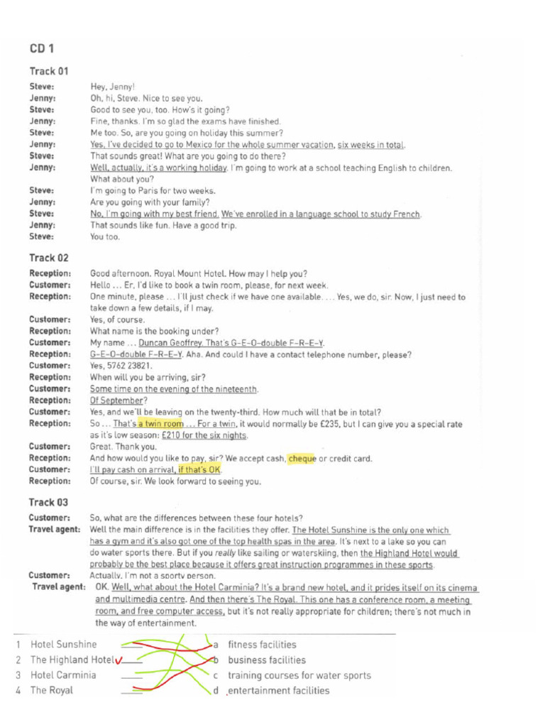 Scrip Listening | PDF