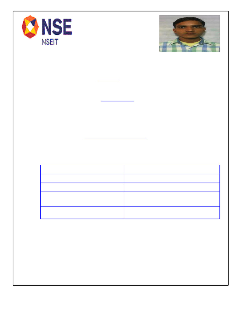 ECMP Operator Certification for Anshul Kumar | PDF