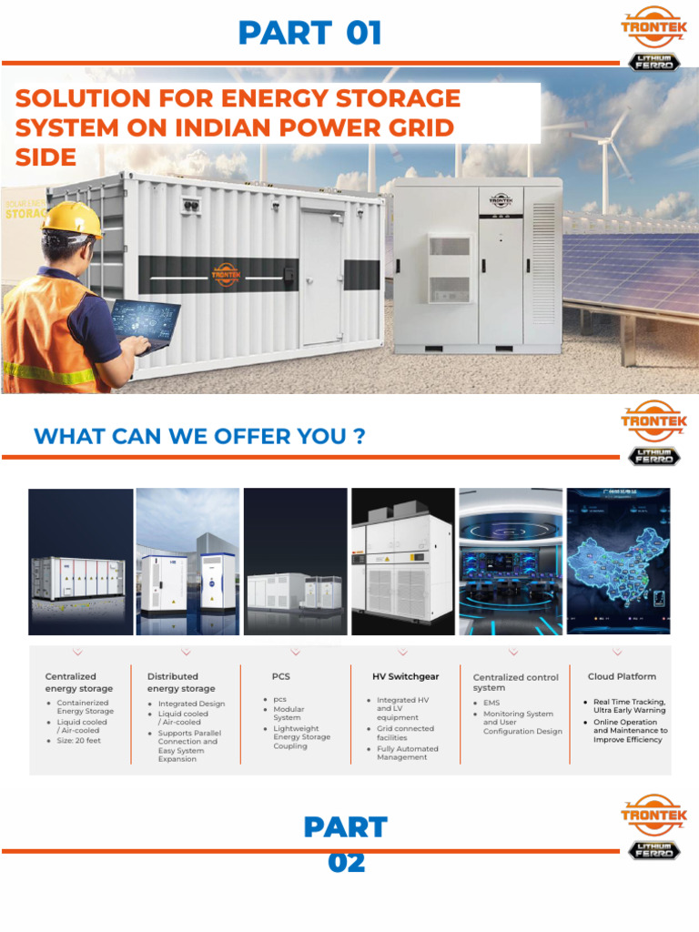 Solution For Energy Storage System On Indian Power Grid Side | PDF ...