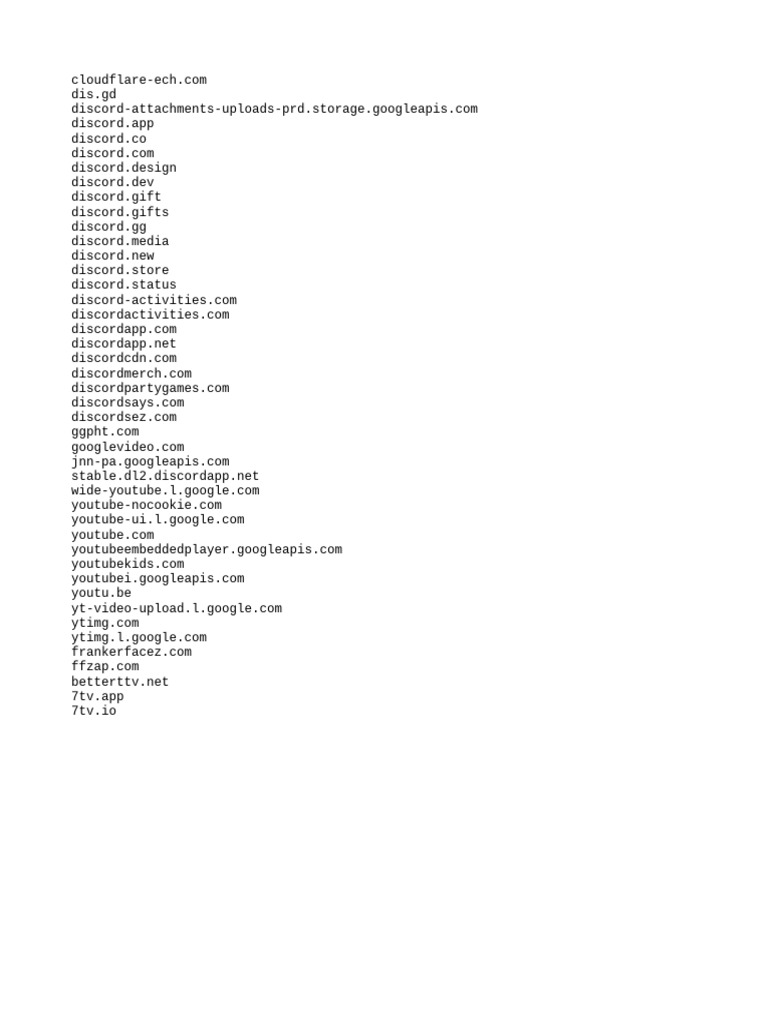 List General | PDF