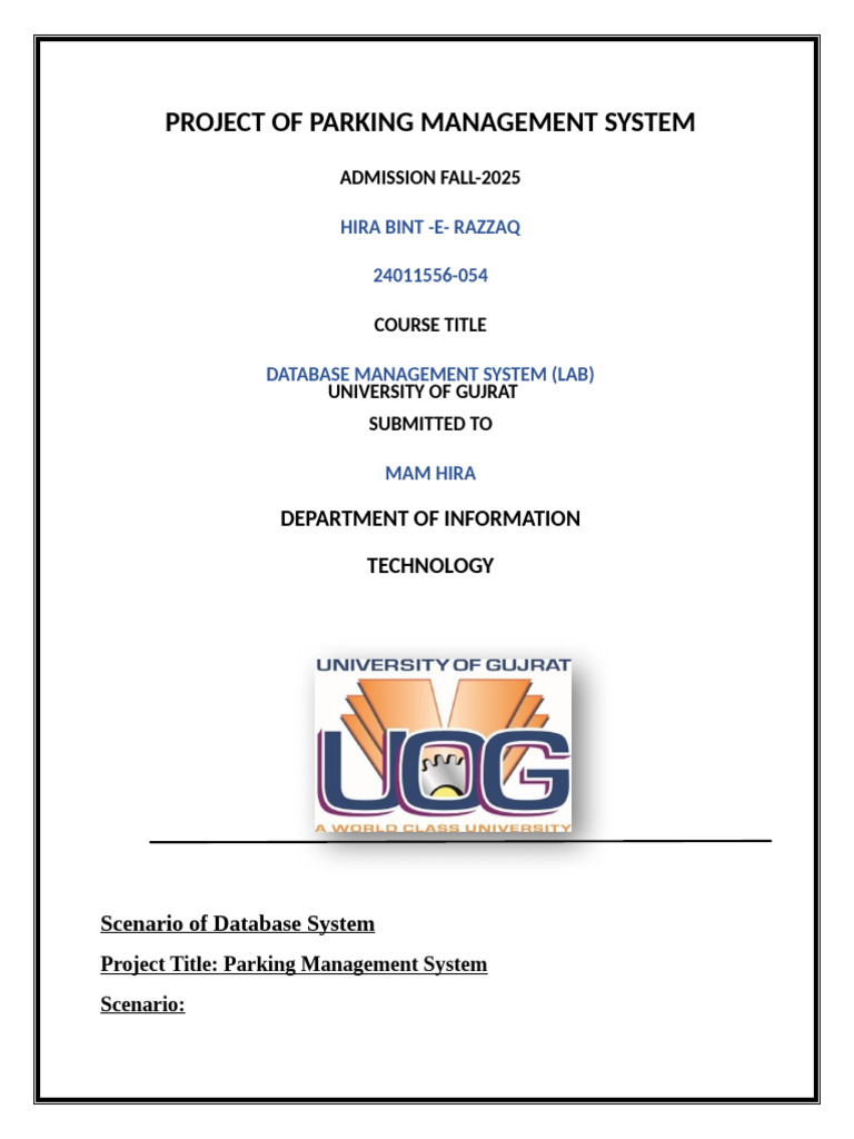 Documentation of DBMS final project | PDF | Data Management | Information Retrieval