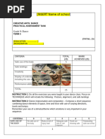RAD Ballet Exam Grading Explained | PDF | Dances | Cognition