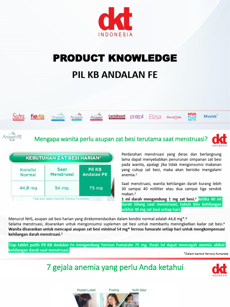 Pil KB Andalan Fe-Dr. Thesa | PDF