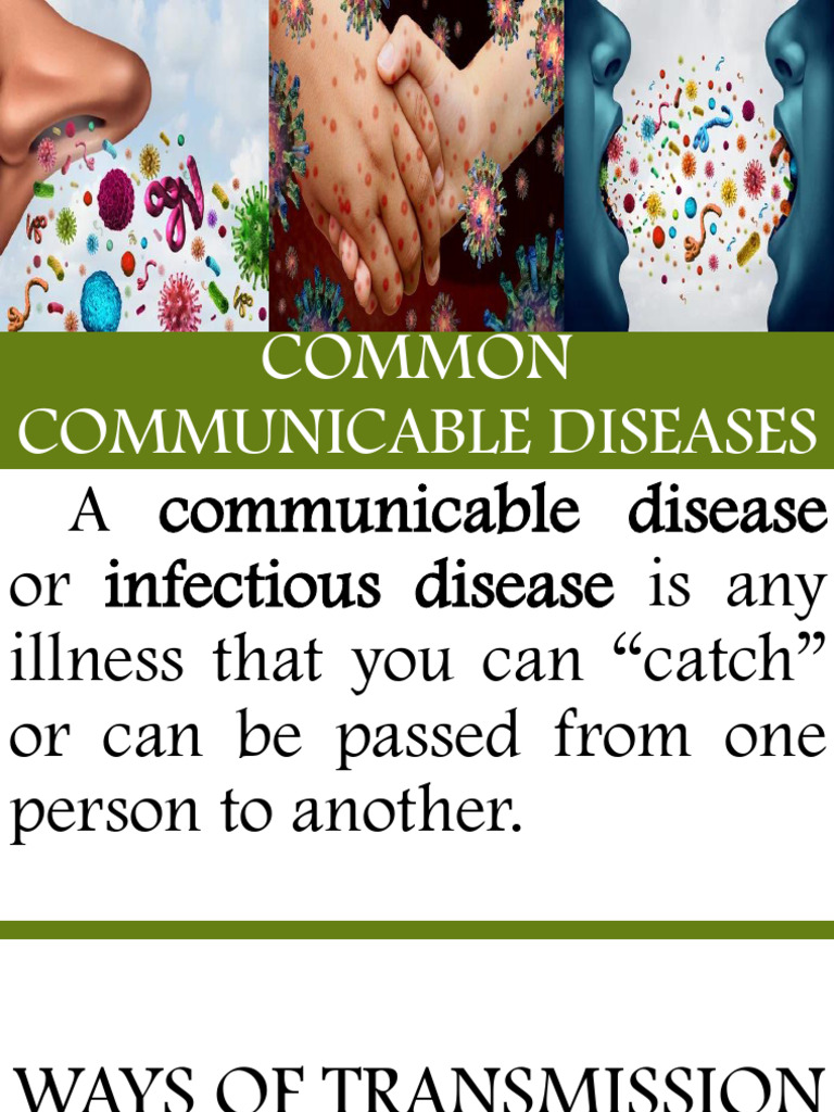 Common Communicable Diseases | PDF | Infection | Pneumonia