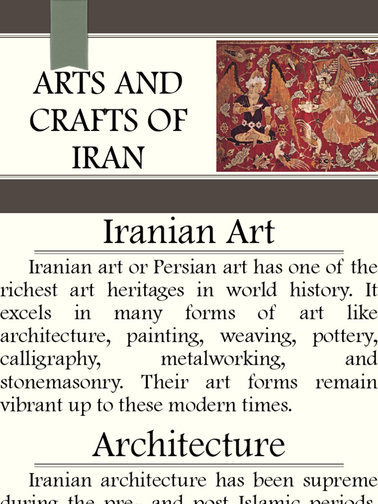 Arts and Crafts of Iran | PDF