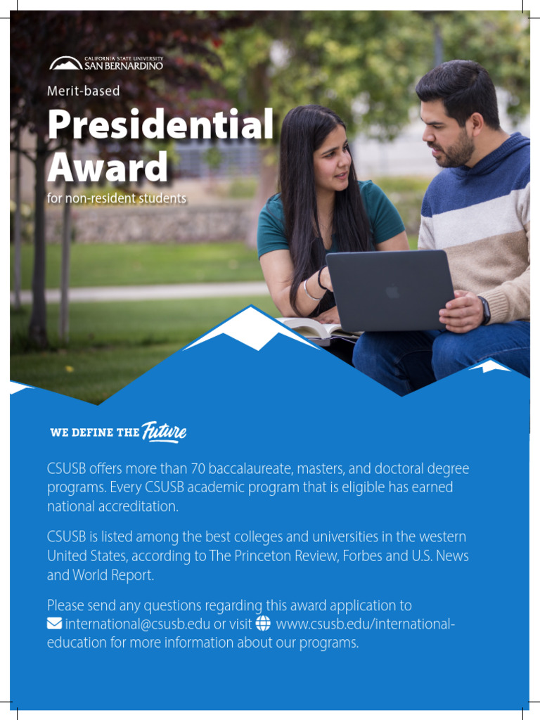 PRINT IA Presidential Award Flyer AY24-25 - 0 | PDF | Educational ...