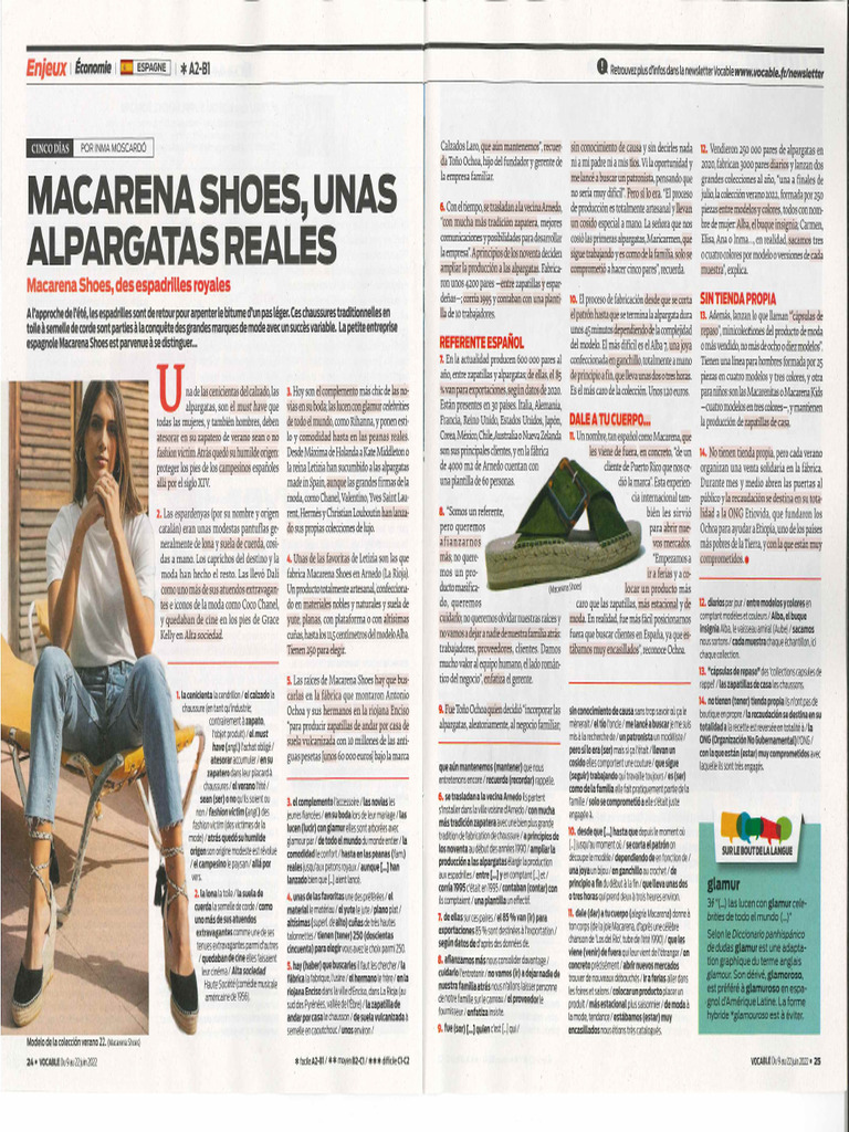 Macarena-Shoes | PDF