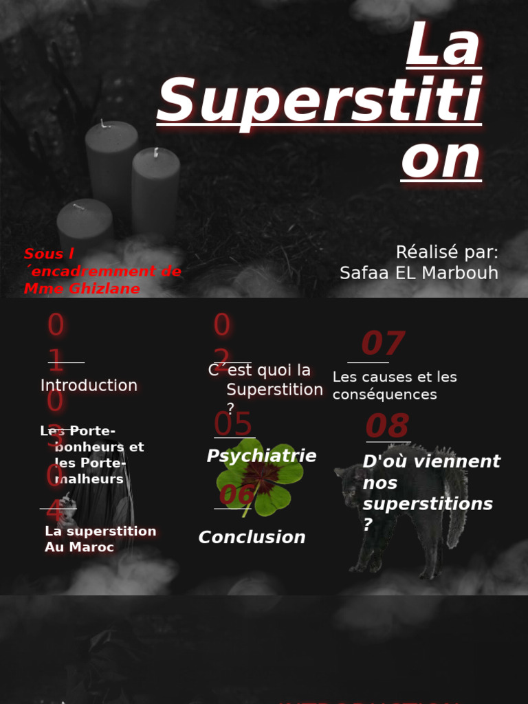 Safaa El Marbouh | PDF | Superstitions