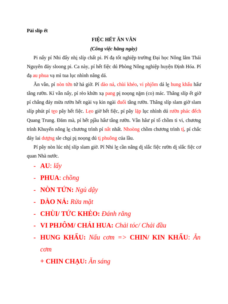 9 Co NG Vie C Ha NG Nga y | PDF