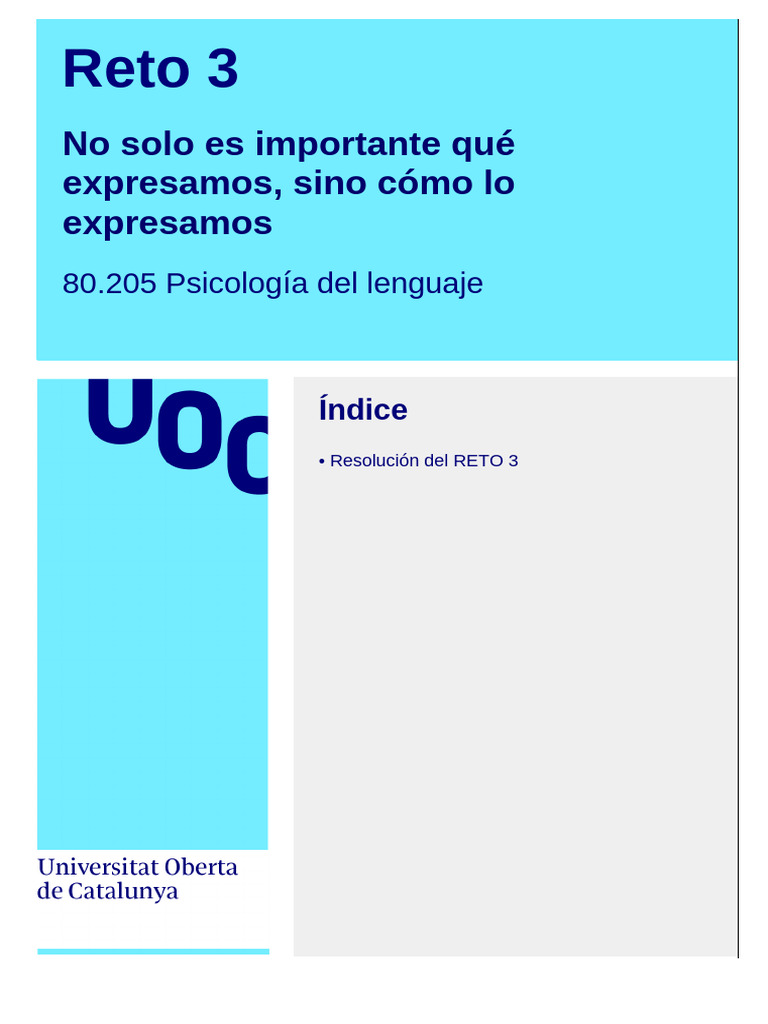 Plantilla Entrega RETO3 ES-1 | PDF | Dislexia | Lingüística
