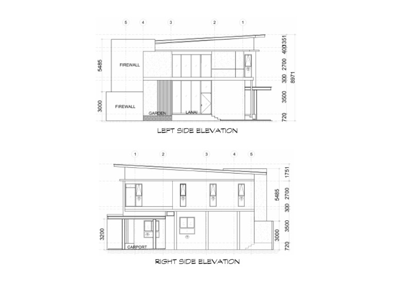 Left and Right Elevations | PDF