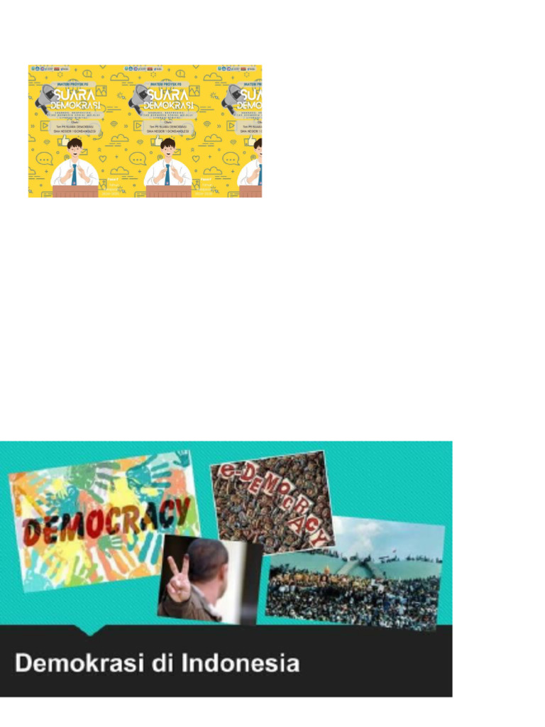 Materi 1 (Pengertian Demokrasi) P5 2024 | PDF