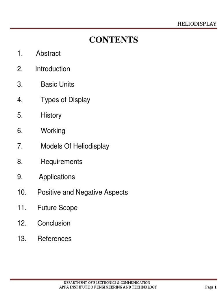 Heliodisplay: Air Projection Tech | PDF | Stereoscopy | Science