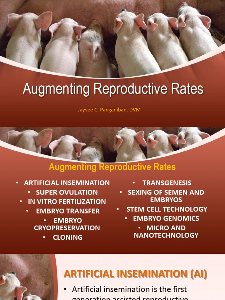 Augmenting Reproductive Rates Edited | PDF | In Vitro Fertilisation ...