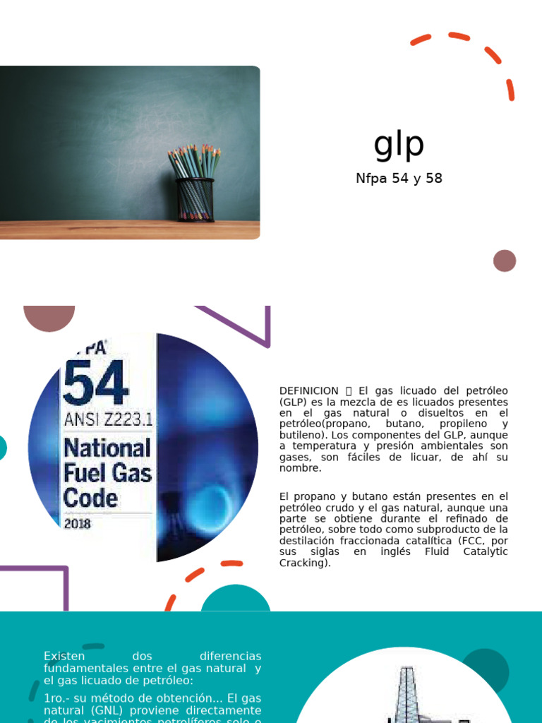 Definición y características del GLP | PDF | Gas de petróleo licuado ...