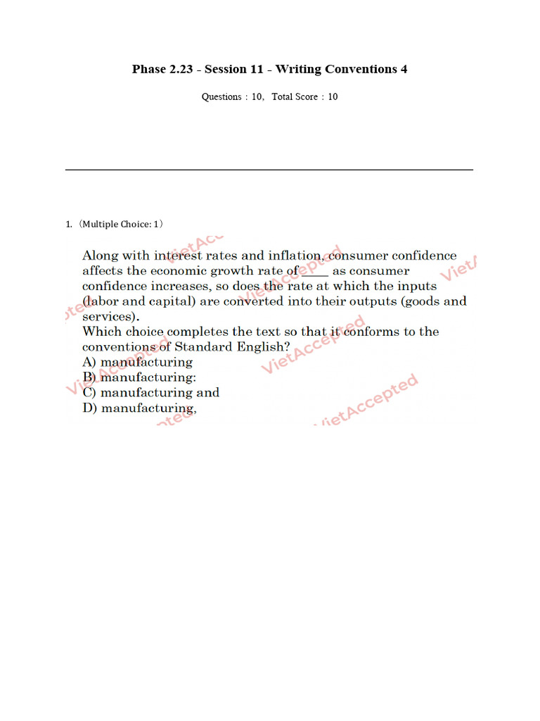 Writing Conventions 4 | PDF
