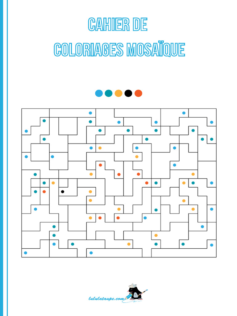 Coloriage Mosaïque À Imprimer | PDF