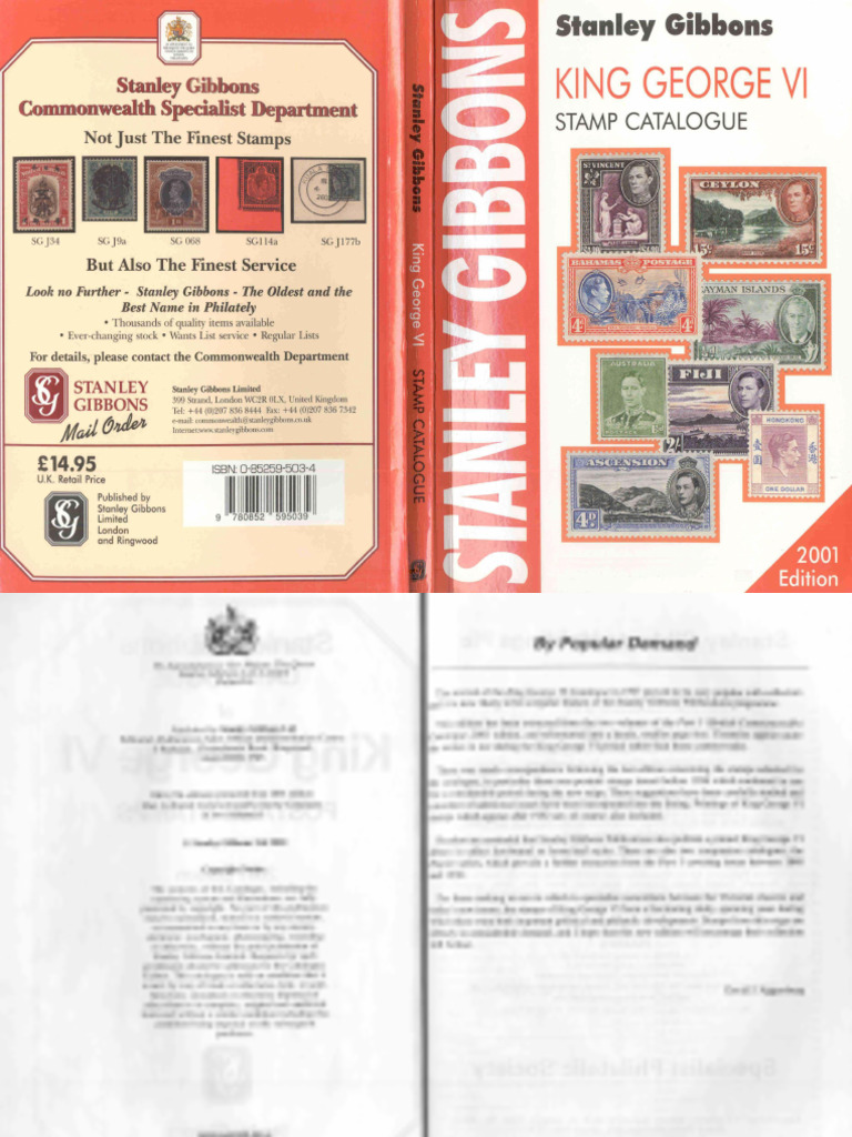 Stanley Gibbons King George Stamp Catalogue (2001) | PDF