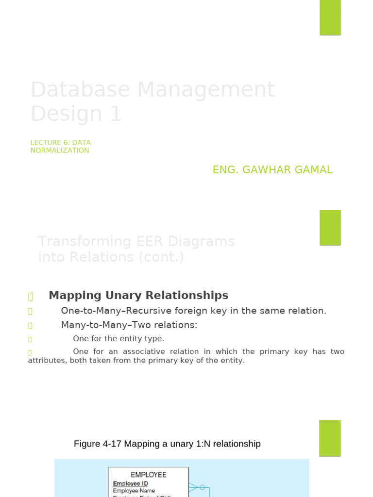 DB Lecture 7. Data Normalization | PDF | Information Science | Software Design