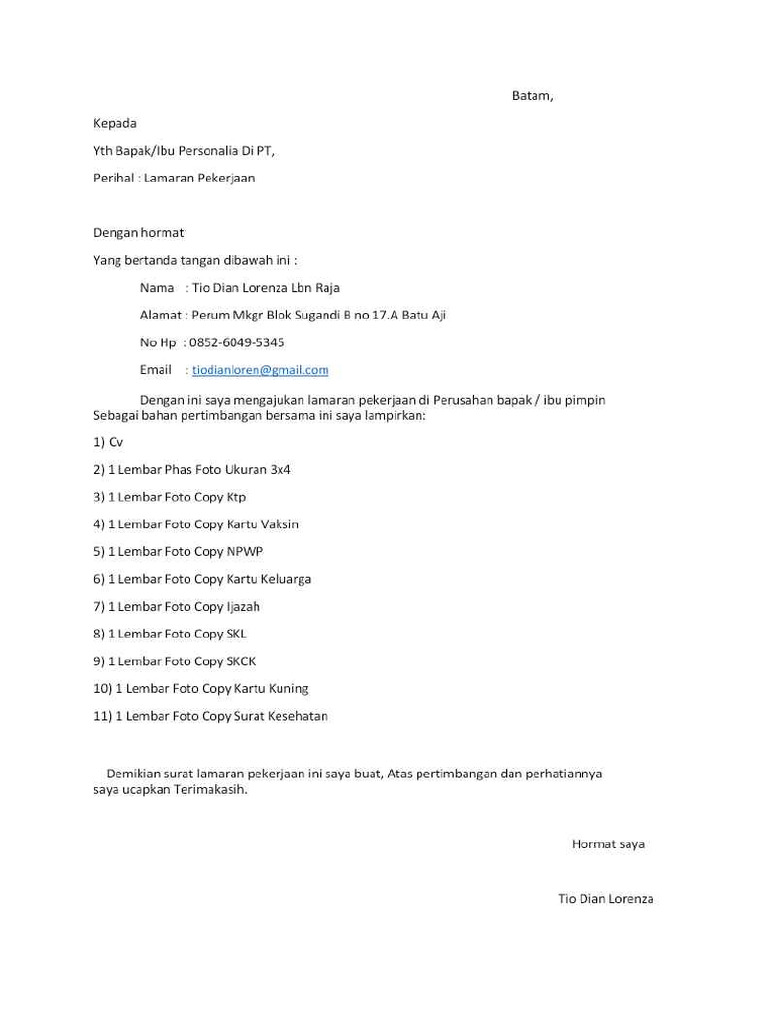 CV Tio Dian Lorenza Compressed (1) Compressed 11zon | PDF