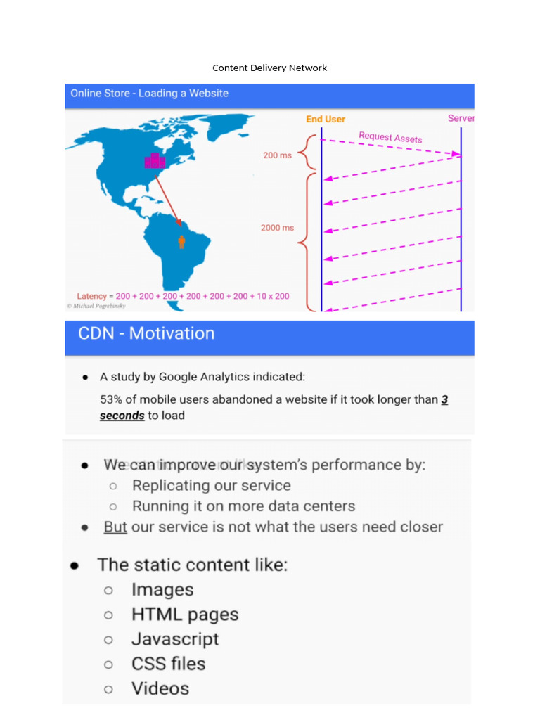 Content Delivery Network | PDF