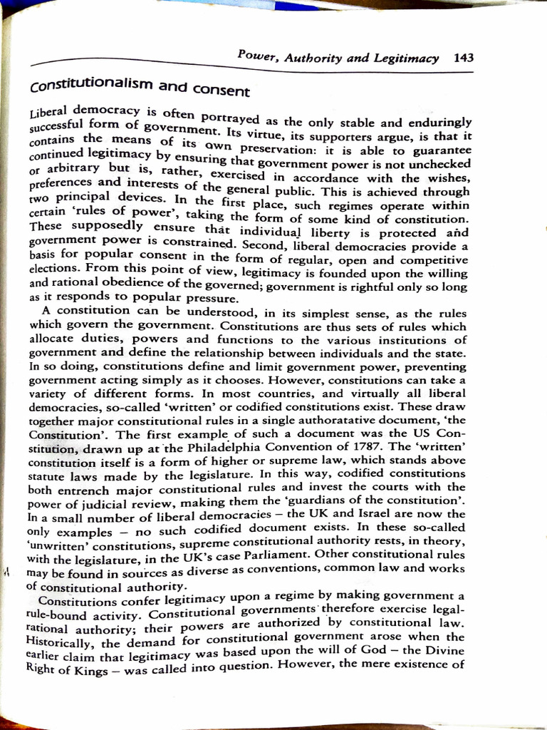 Constitutionalism Heywood | PDF | Constitution | Sources Of Law