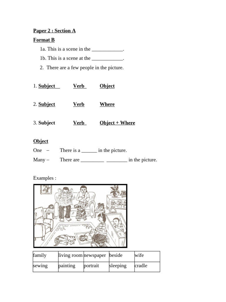 Descriptive Scene Writing Exercise | PDF