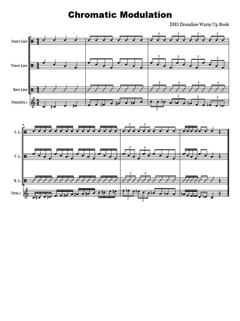 Chromatic Modulation | PDF