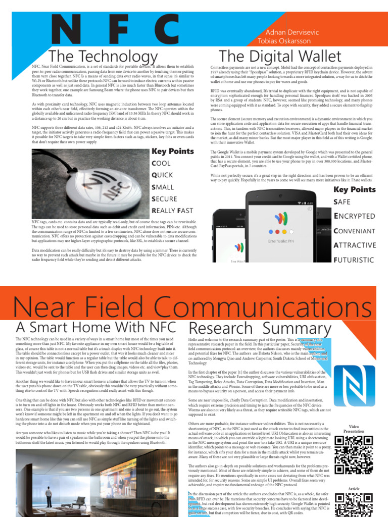 NFC Technology in Smart Homes | PDF | Computing | Telecommunications