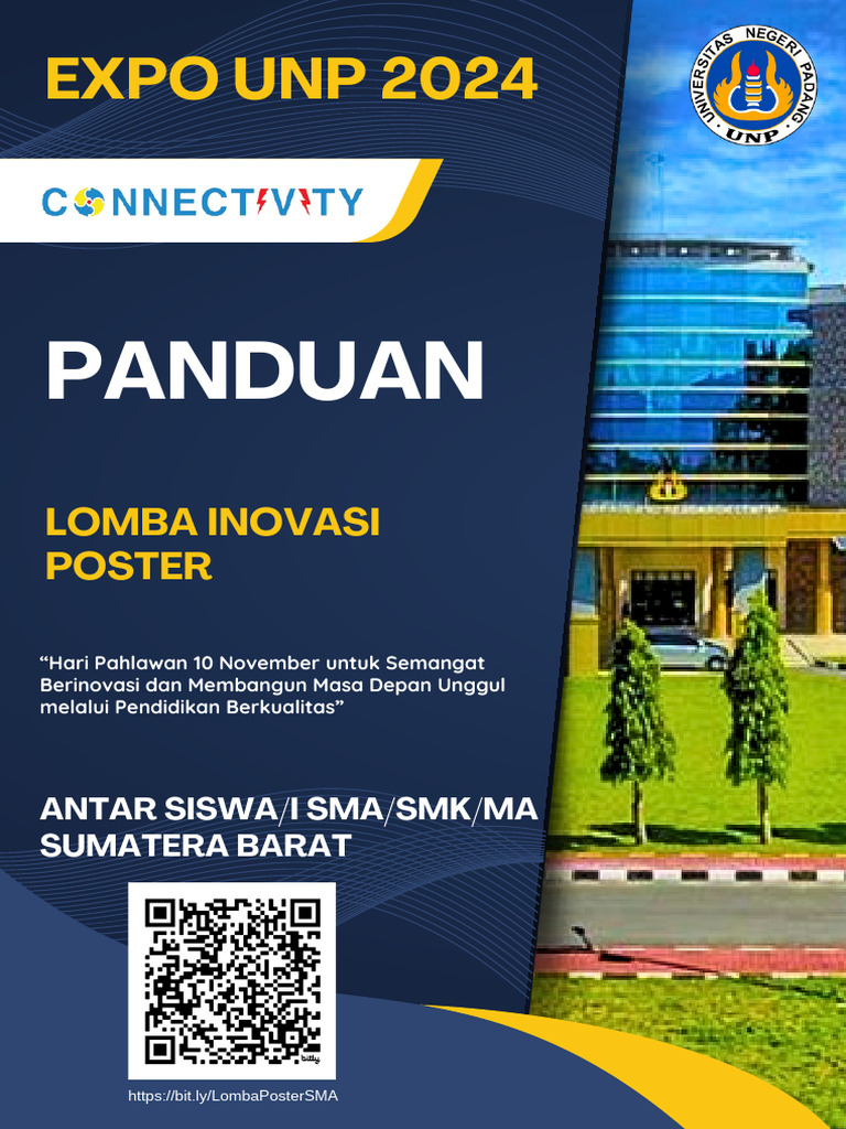 Panduan Lomba Inovasi (Poster) Tingkat Sma Sederajat Expo Unp 2024 | PDF