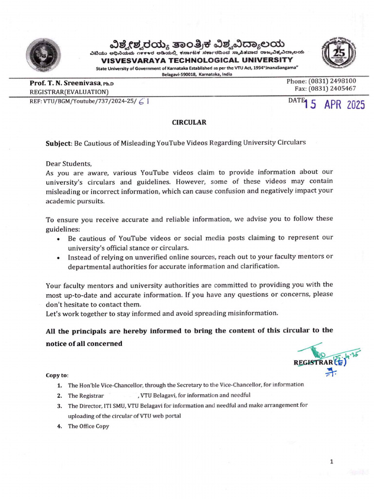 Circular (YouTube) | PDF