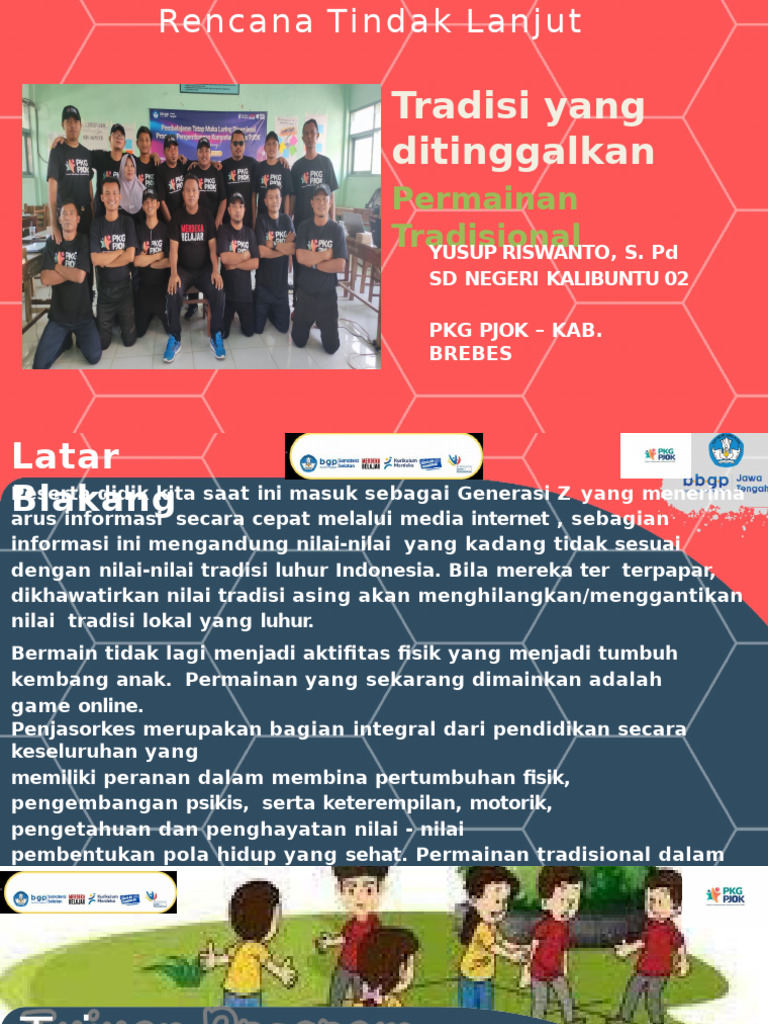 RTL - Permainan Tradisional - Pkg-Pjok - Yusup Riswanto | PDF