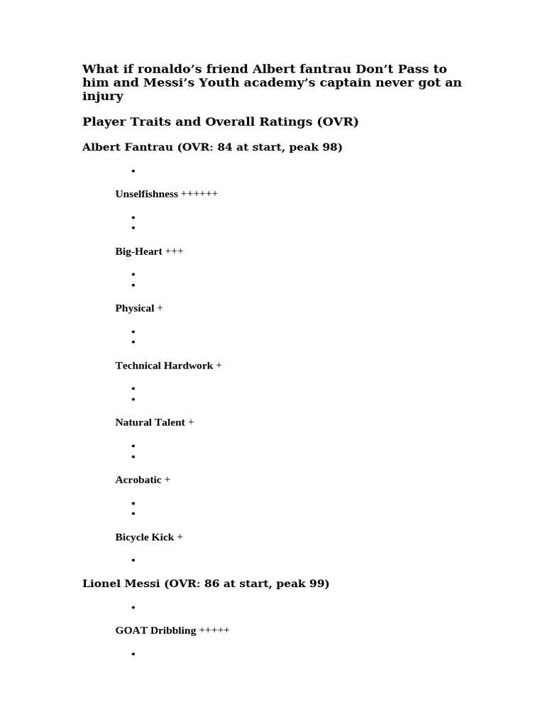 Albert Fantrau's Football Legacy | PDF | Lionel Messi | Fc Barcelona