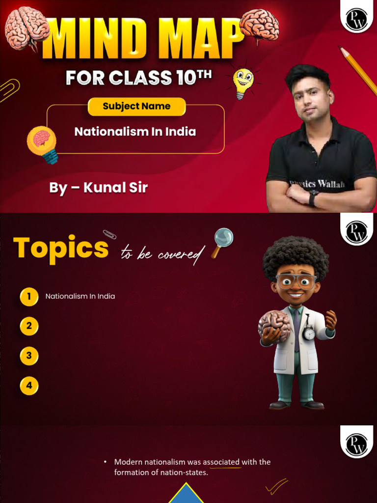 Mind Map: Nationalism in India | PDF | Mahatma Gandhi | Indian Nationalism