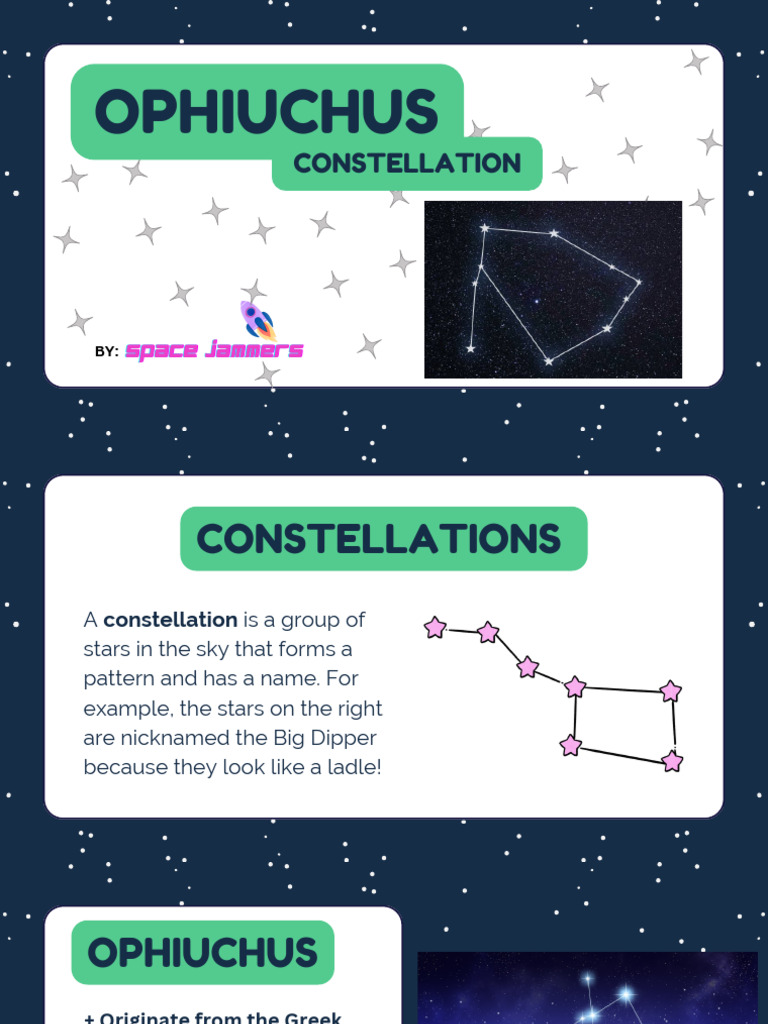 Ophiuchus Constellations by Space Jammers | PDF